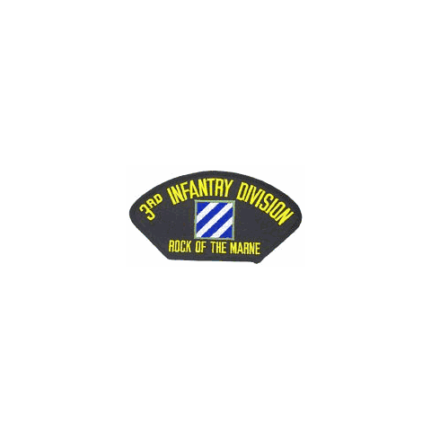 3rd Infantry Division Rock of the Marne Hat Patch - 3rd Infantry ...