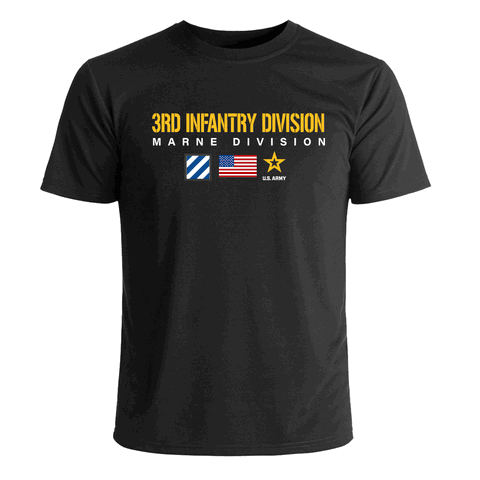 3rd Infantry Division T-Shirt - US Army Unit Full Color T-Shirts ...