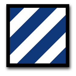 3rd Infantry Patch Vinyl Transfer Decal - 3rd Infantry Division ...