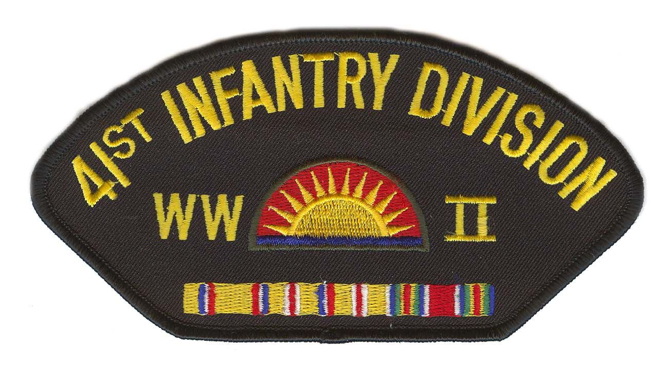 41st Infantry Division WWII Patch - US Army Infantry Division Patches ...