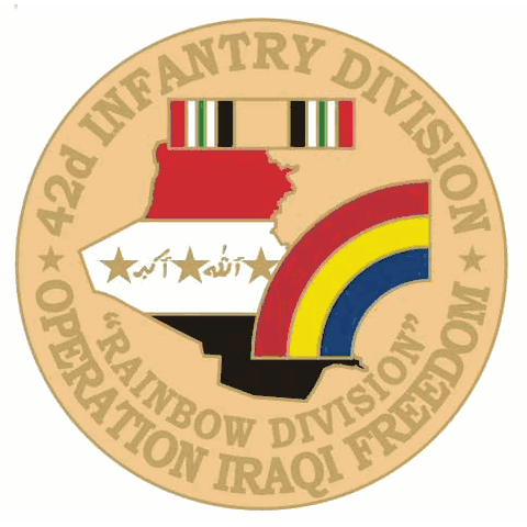 42nd Infantry Division Operation Iraqi Freedom Pin - 42nd Infantry ...
