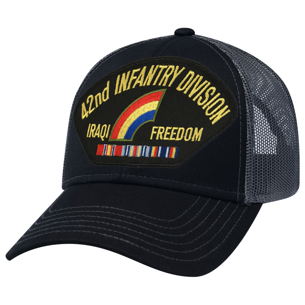 42nd Infantry Iraqi Freedom Mesh Back Cap - Operation Iraqi Freedom ...