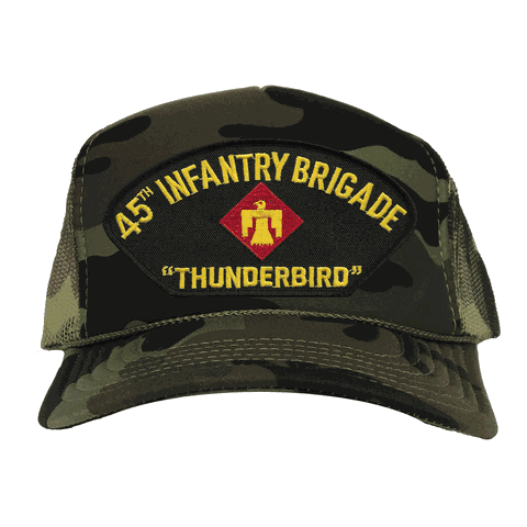 45th Infantry Brigade Camo Mesh Back Cap - New Camo Mesh Caps ...