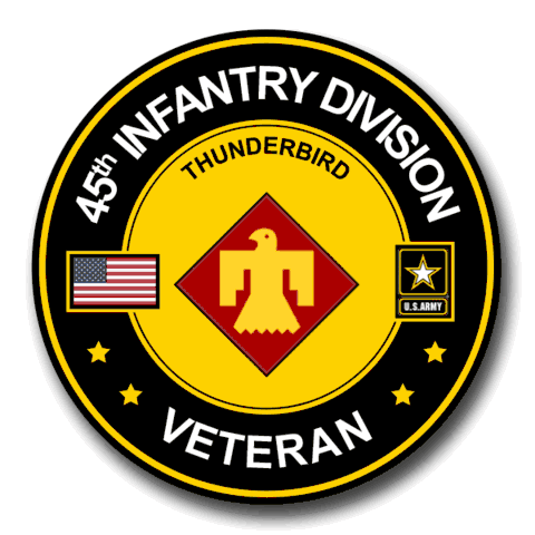 45th Infantry Division Veteran Decal - US Army Division Veteran Decals ...