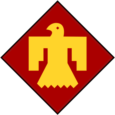 45th Infantry Patch Vinyl Transfer Decal - 45th Infantry Division ...