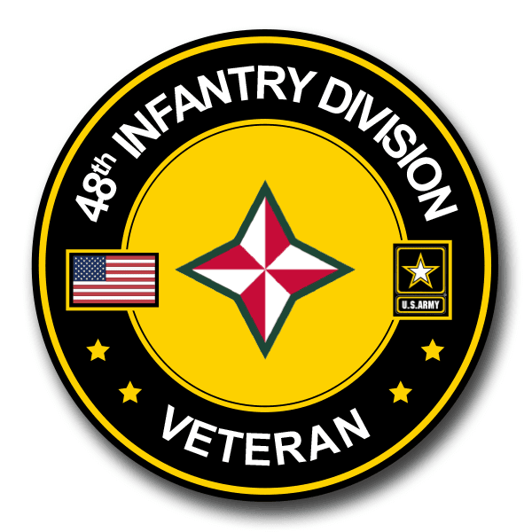 48th Infantry Division Veteran Decal - US Army Division Veteran Decals ...