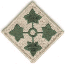 4th Infantry Division 2 3/4" Patch - US Army Infantry Division Patches ...