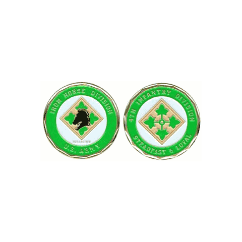 4th Infantry Division Challenge Coin - 4th Infantry Division ...
