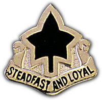 4th Infantry Division Crest Pin - 4th Infantry Division - PriorService.com
