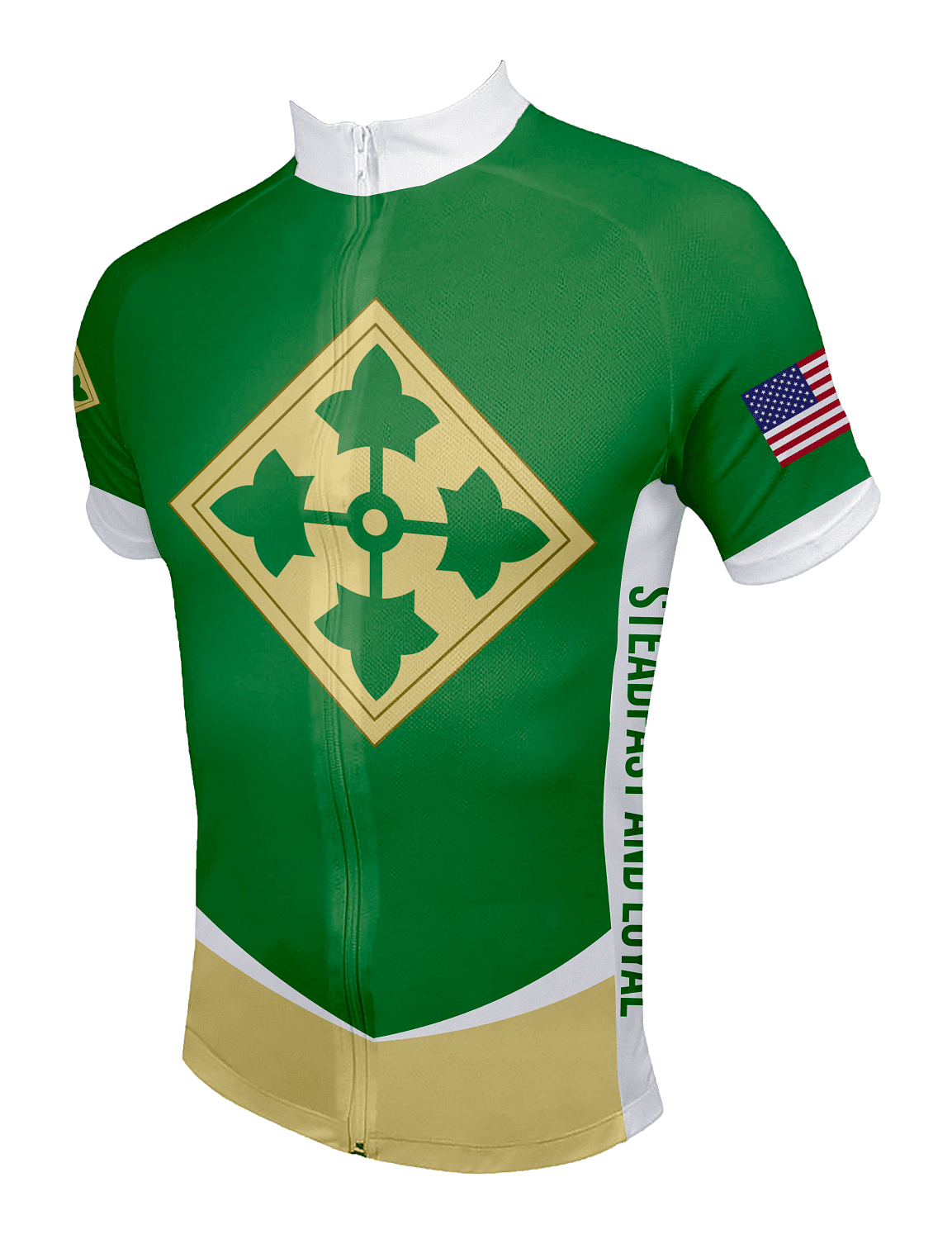 4th Infantry Division Cycling Jersey - US Army Unit Cycling Jerseys ...