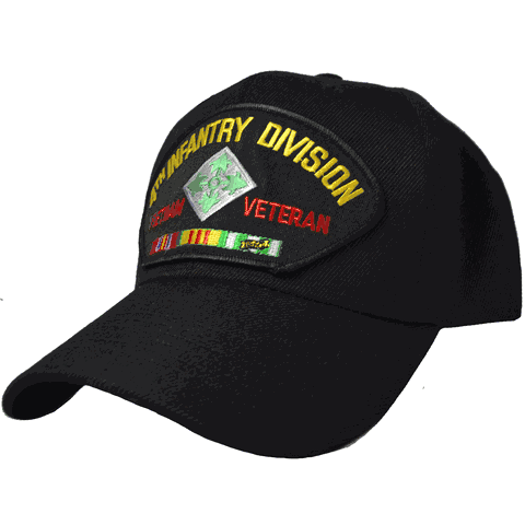 4th Infantry Division "Vietnam Veteran" Cap - US Army Vietnam Veteran ...