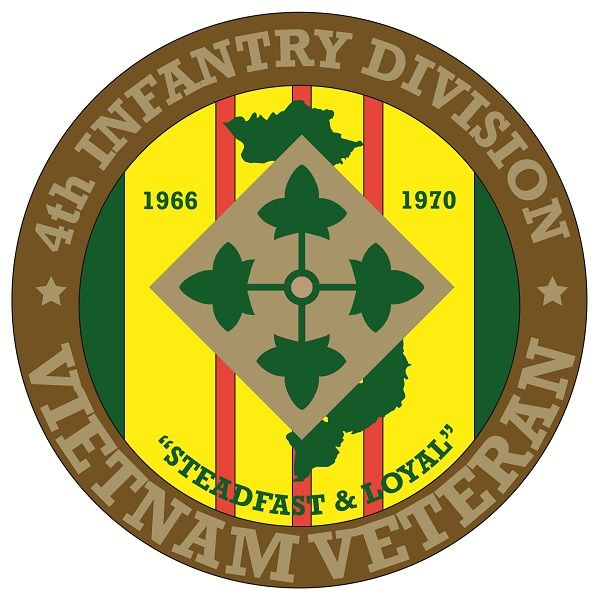 4th Infantry Division Vietnam Veteran Decal - Vietnam Veteran Decals ...