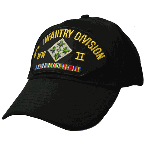 4th Infantry Division WWII Cap - 4th Infantry Division - PriorService.com