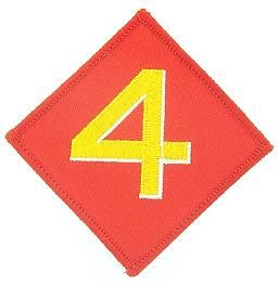 4th Marine Division 3" Patch - Marine Corps Division Patches ...