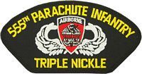 555th Airborne Infantry Triple Nickle Patch - US Army Airborne Division ...