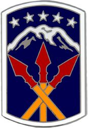593rd Sustainment Brigade Combat Service Identification Badge - Combat ...