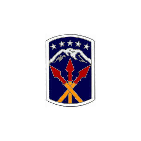 593rd Sustainment Brigade Combat Service Identification Badge - Combat ...