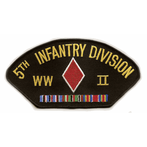 5th Infantry Division WWII Hat Patch - 5th Infantry Division ...