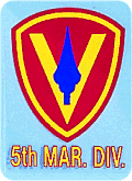 5th Marine Division Decal - 5th Marine Division - PriorService.com