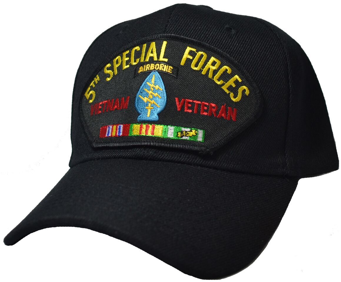 5th Special Forces Vietnam War Veteran Cap - US Army Vietnam Veteran ...
