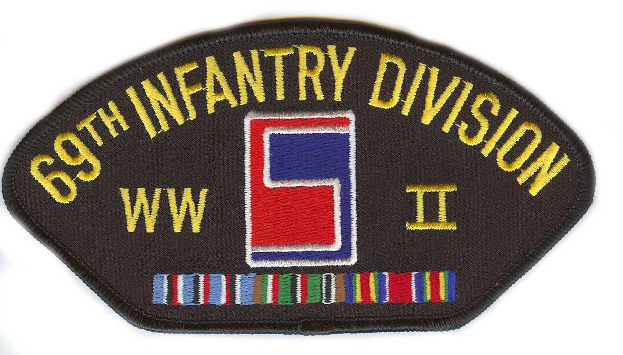 69th Infantry Division WWII Hat Patch - World War 2 Hat Patches - PriorService.com