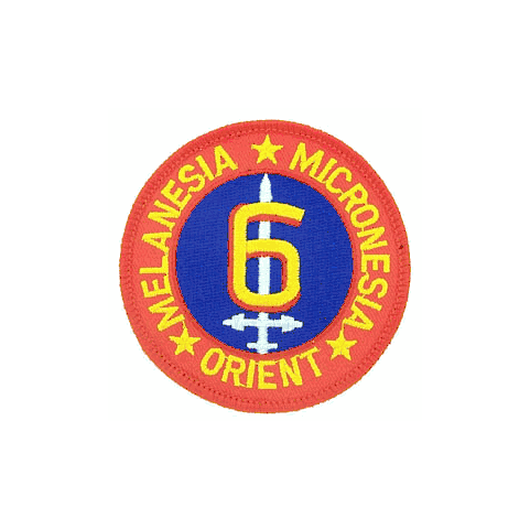 6th Marine Division Patch - 6th Marine Division - PriorService.com