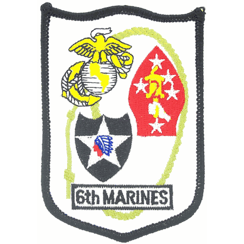 6th Marine Regiment Patch - 6th Marine Regiment - PriorService.com