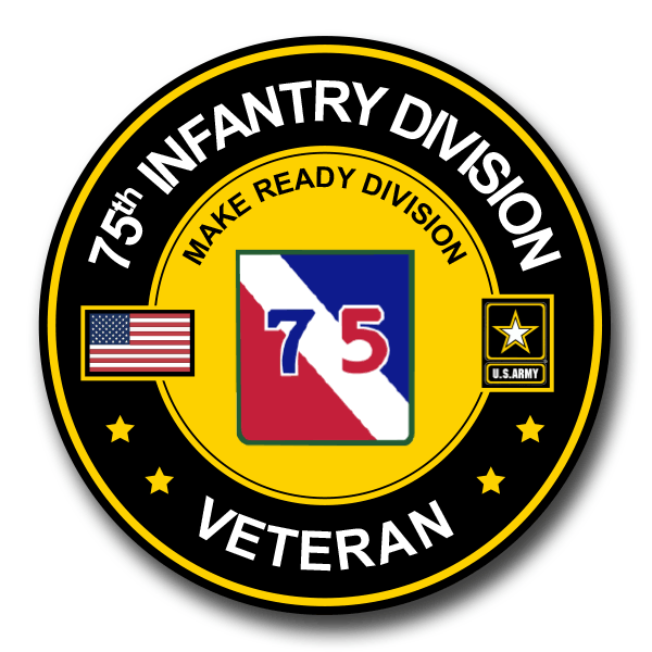 75th Infantry Division Veteran Decal - US Army Division Veteran Decals ...