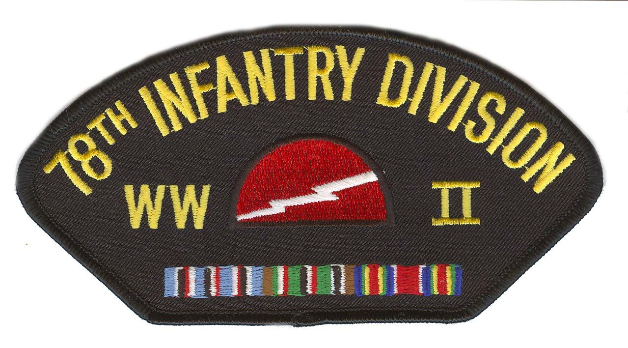 78th Infantry Division WWII Patch - US Army Infantry Division Patches ...