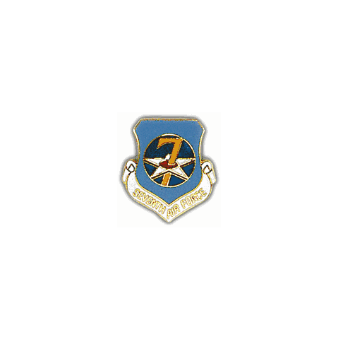 7th Air Force Pin - 7th Air Force - PriorService.com