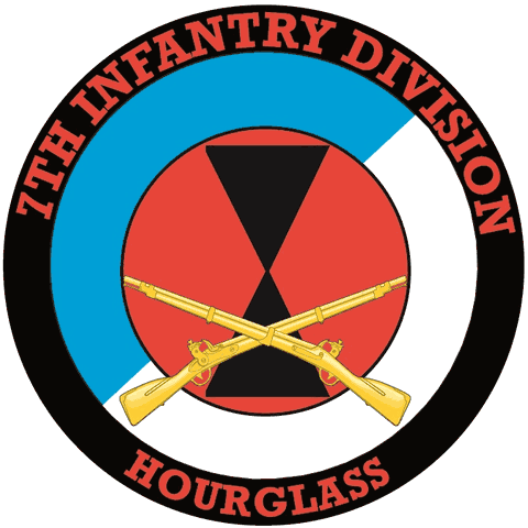 7th Infantry Division Decal - US Army Unit Decals - PriorService.com