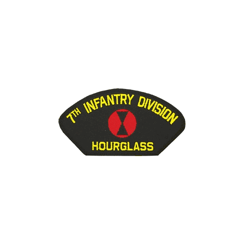 7th Infantry Division Hourglass Patch - 7th Infantry Division ...