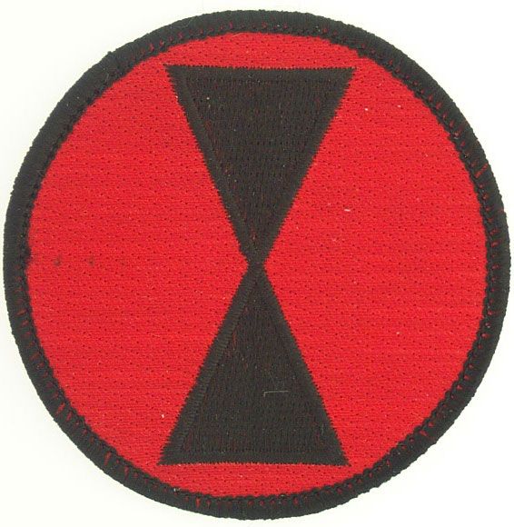 7th Infantry Division Patch - US Army Infantry Division Patches ...