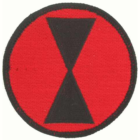 7th Infantry Division Patch - US Army Infantry Division Patches ...