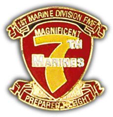 7th Marine Regiment Pin - 7th Marine Regiment - PriorService.com