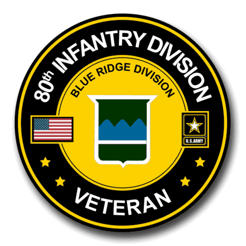 80th Infantry Division Veteran Decal - US Army Division Veteran Decals ...