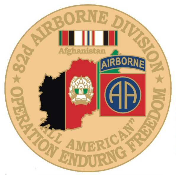82nd Airborne Division Operation Enduring Freedom Pin - 82nd Airborne ...