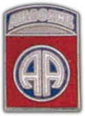 82nd Airborne Division Pin - 82nd Airborne Division - PriorService.com