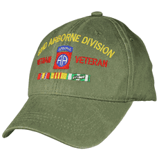 9th Infantry Division Vietnam Veteran OD Green Cap - New Vietnam ...
