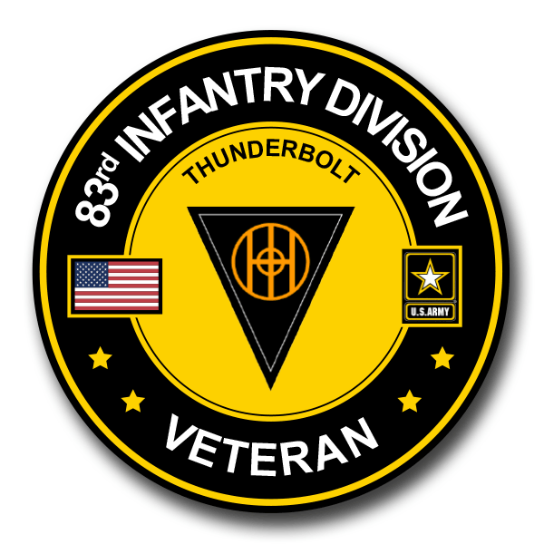 83rd Infantry Division Veteran Decal - US Army Division Veteran Decals ...