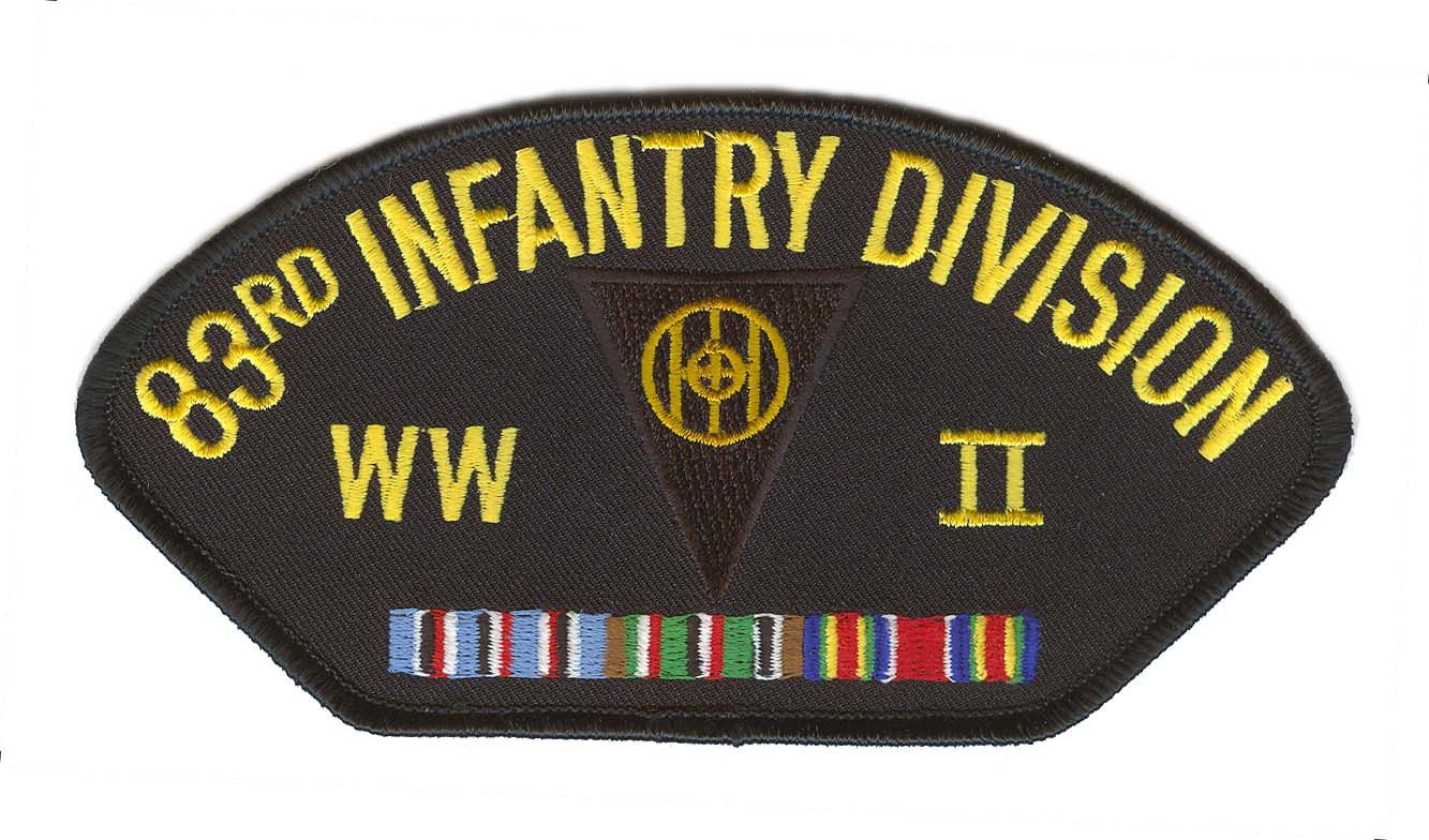 83rd Infantry Division WWII Patch - US Army Infantry Division Patches ...