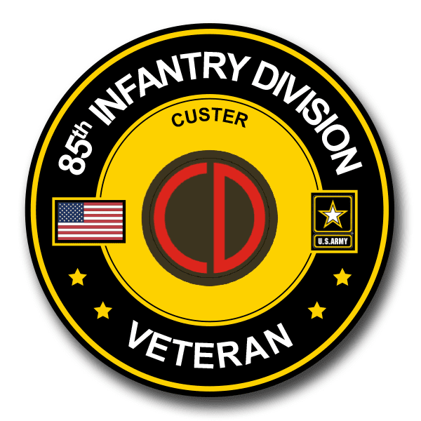 85th Infantry Division Veteran Decal - US Army Division Veteran Decals ...