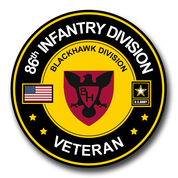 86th Infantry Division Veteran Decal - US Army Division Veteran Decals ...