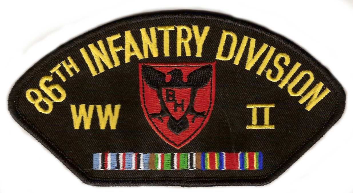 86th Infantry Division WWII Patch - World War 2 Hat Patches ...