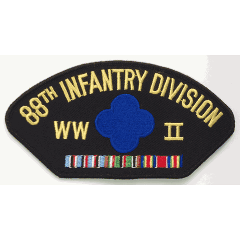 88th Infantry Division WWII Patch - US Army Infantry Division Patches ...