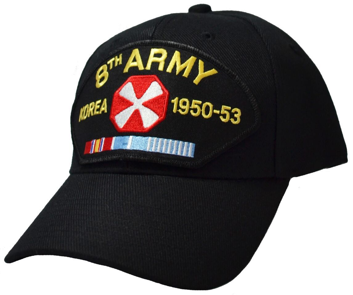 8th Army Korea Cap - Korea Veteran Caps - PriorService.com