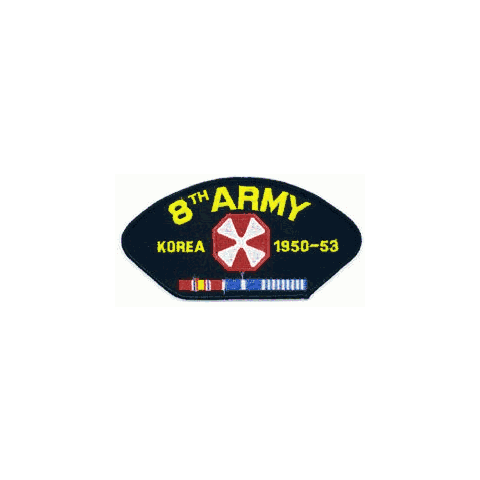 8th Army Korea Patch - Korean Veteran Patches - PriorService.com