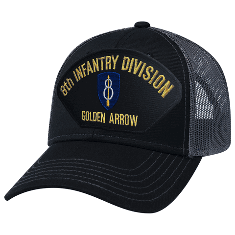 8th Infantry Division Mesh Back Cap - US Army Unit Caps - PriorService.com