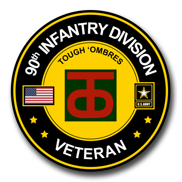 90th Infantry Division Veteran Decal - US Army Division Veteran Decals ...