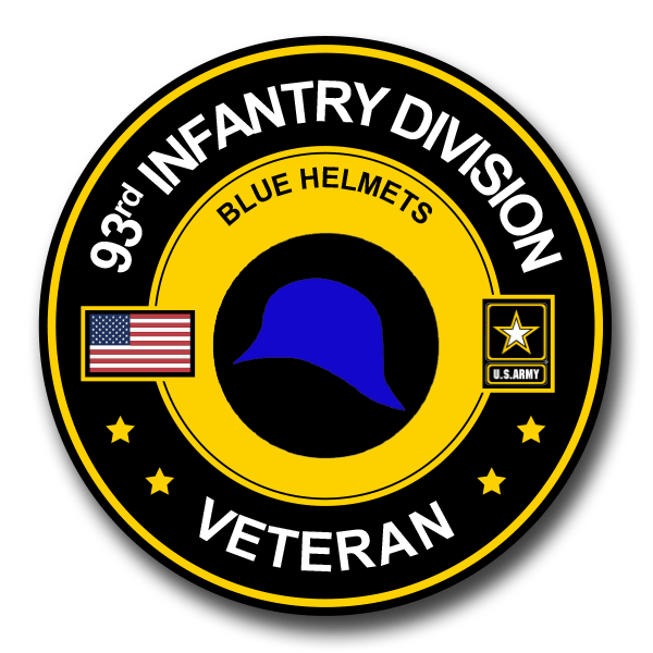 93rd Infantry Division Veteran Decal - US Army Division Veteran Decals ...